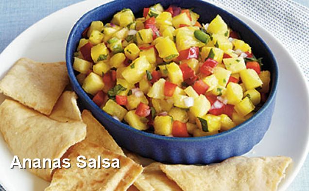 Ananas Salsa - Mexikanisch Rezepte
